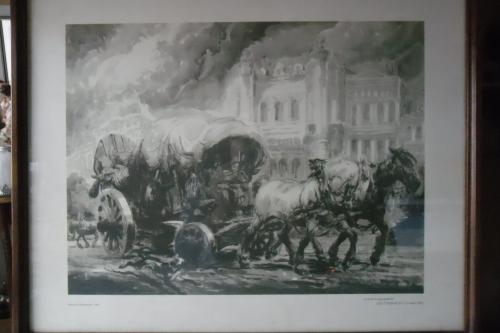 Zoekertje Curiosa, poster van Alfred Oste (1921) "De doortocht ...