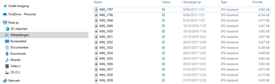 fotonummers i.p.v. de foto's zelf-opgelost SeniorenNet - Website voor ...